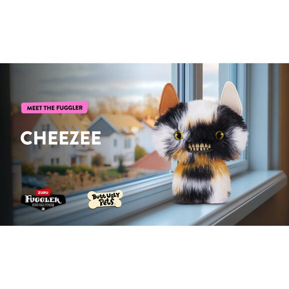 Zuru | Toys | Fuggler Butt Ugly Pets 9 Cheezee Calico Cat Funny Ugly ...